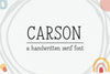 Carson - So Fontsy