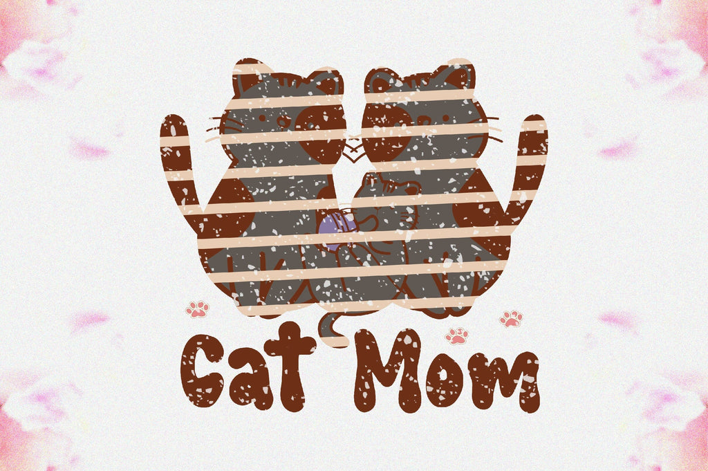 Cat Mom Sublimation Vol-4 - So Fontsy