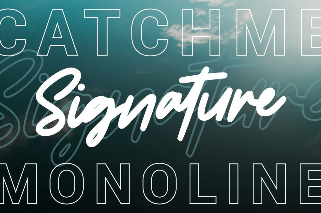 Catchme – Signature Font - So Fontsy