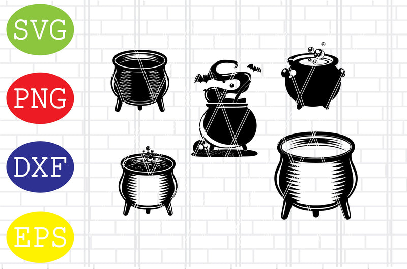 Cauldron Svg, Cauldron Cut File, Magic Svg, Magic Cauldron Svg ...