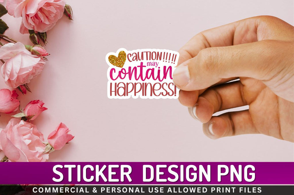Caution may contain Sublimation PNG - So Fontsy