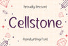 Cellstone Font - So Fontsy