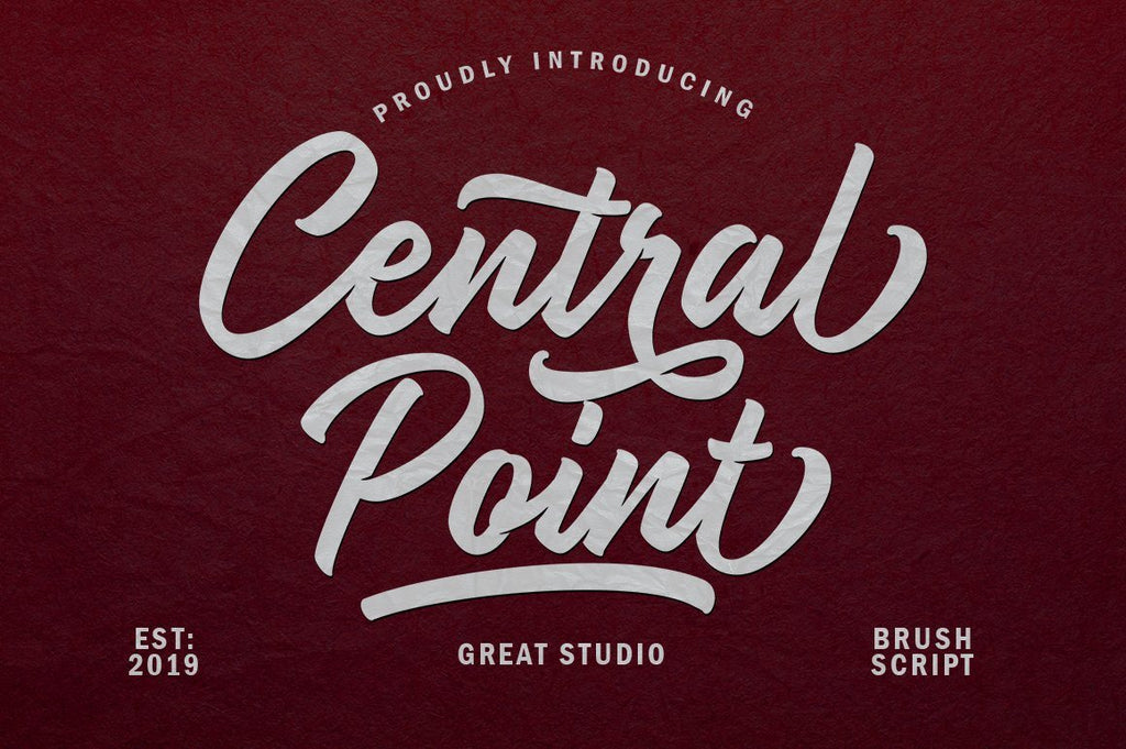 Central Point Script - So Fontsy