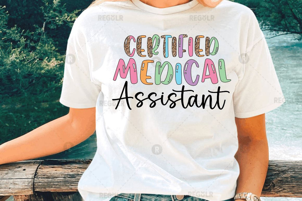 Certified medical assistant Sublimation Design - So Fontsy