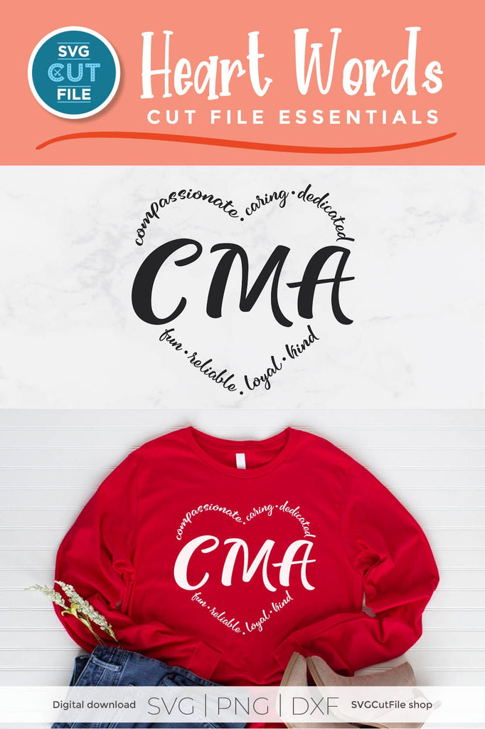Certified Medical Assistant svg, CMA svg - So Fontsy