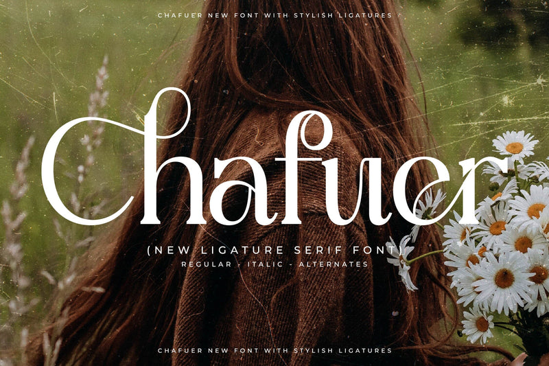 Chafuer Typeface - So Fontsy