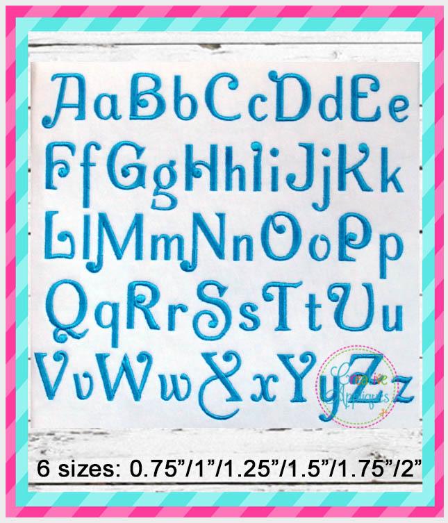 Charming Embroidery Font - So Fontsy
