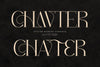 CHAVTER Typeface - So Fontsy