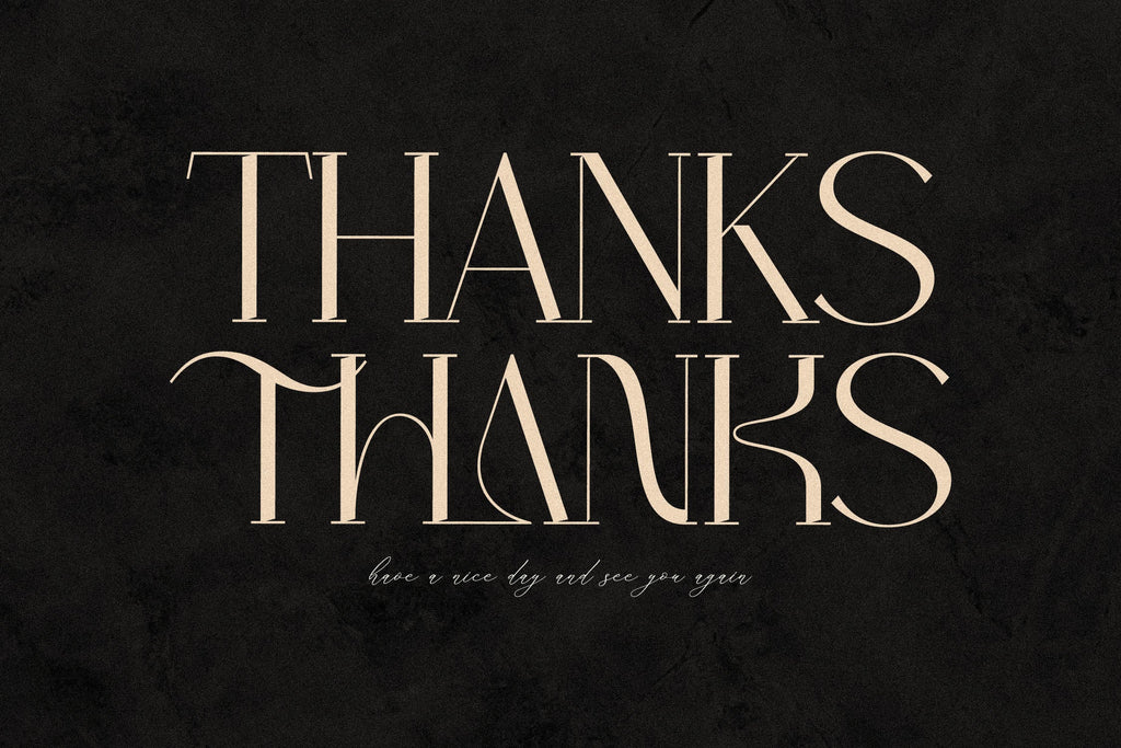 CHAVTER Typeface - So Fontsy