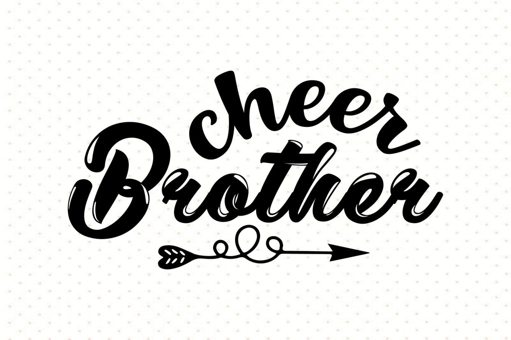 Cheer Brother svg - So Fontsy