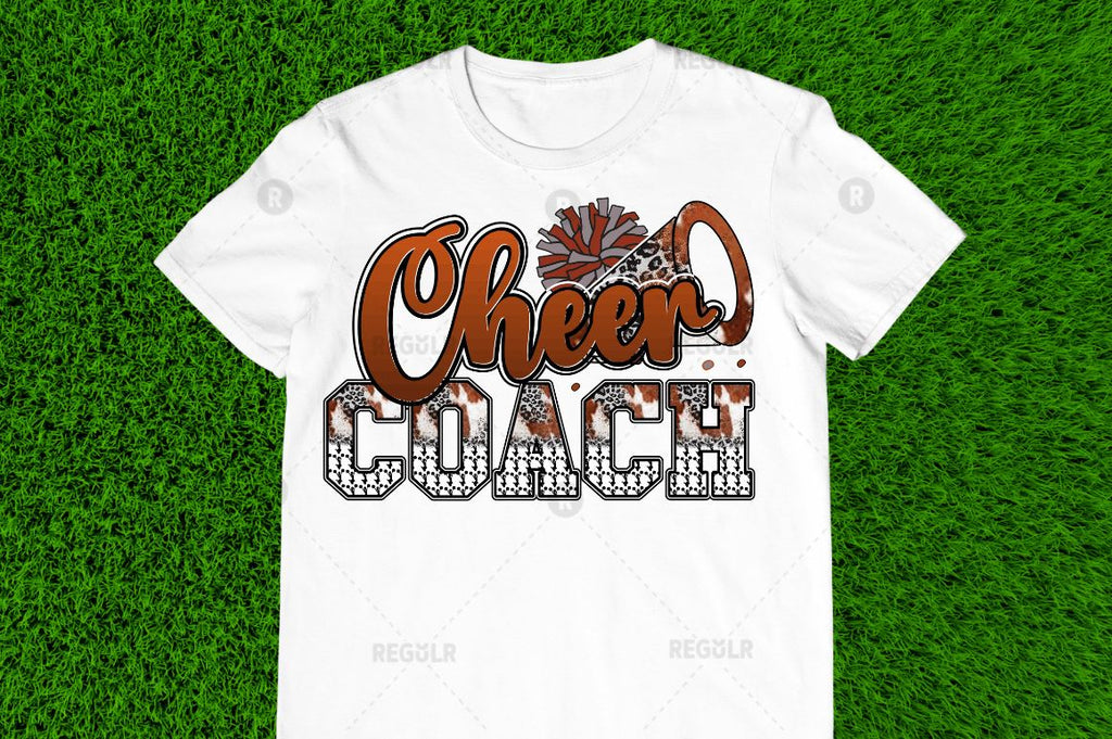 Cheer coach Sublimation Design - So Fontsy