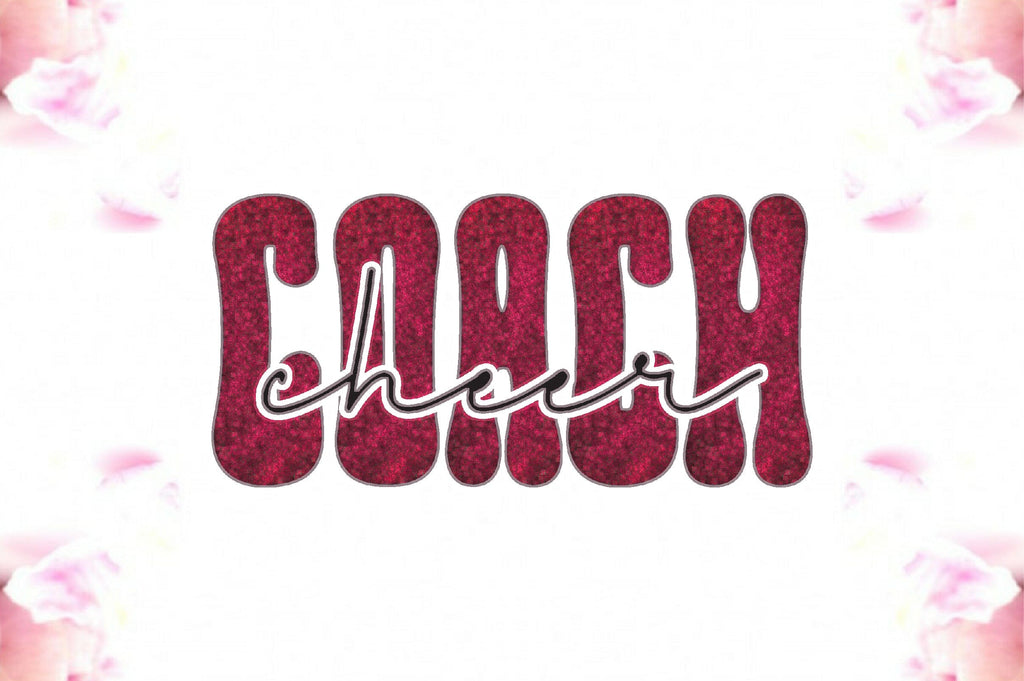 Cheer Coach Sublimation - So Fontsy