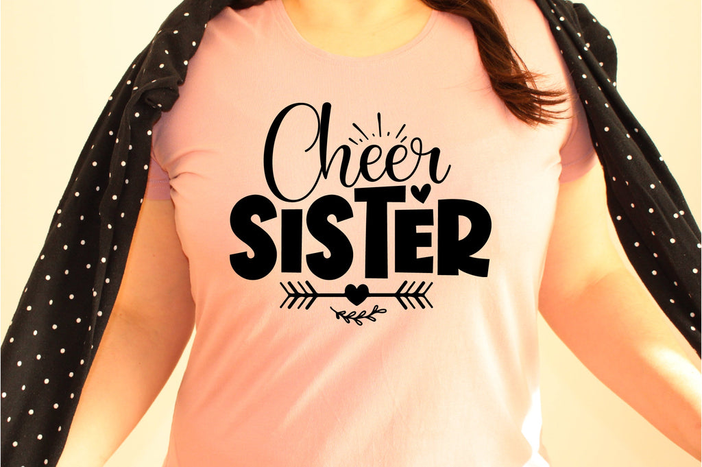 Cheer Sister svg - So Fontsy