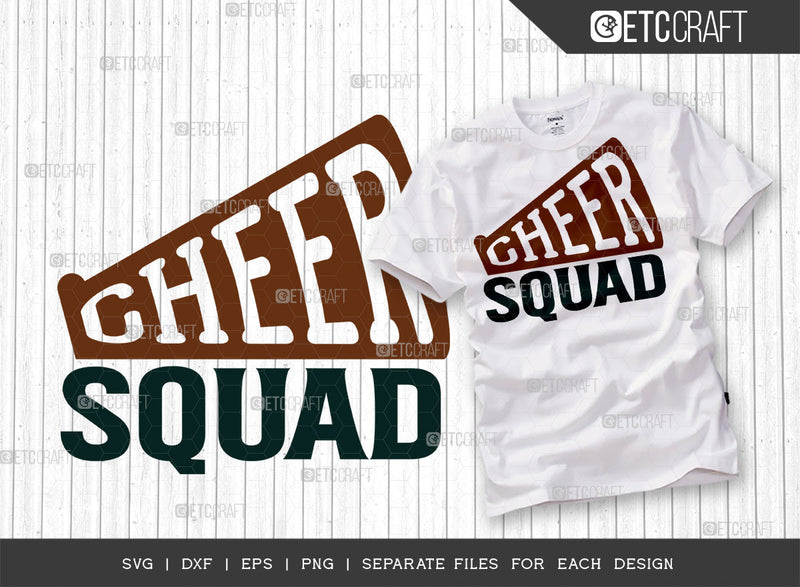 Cheer Squad SVG Cut File, Cheerleading Svg, Cheer Svg, Cheer Life Svg ...