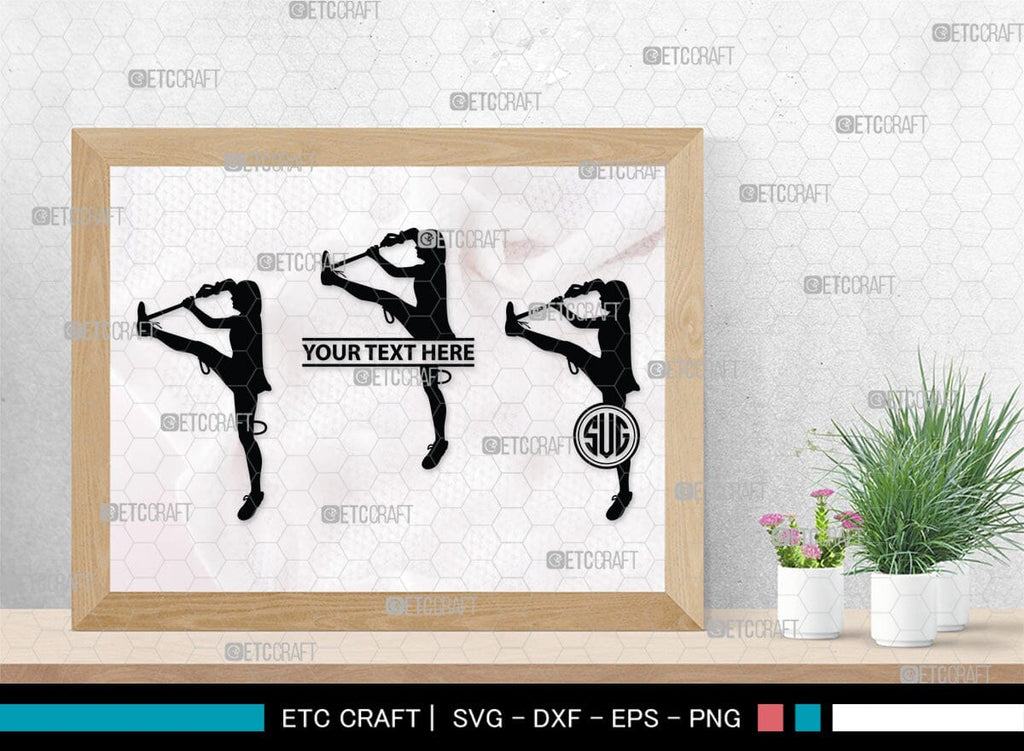 Cheer Stunt Monogram, Cheer Stunt Silhouette, Cheer Leading Svg, Cheer ...