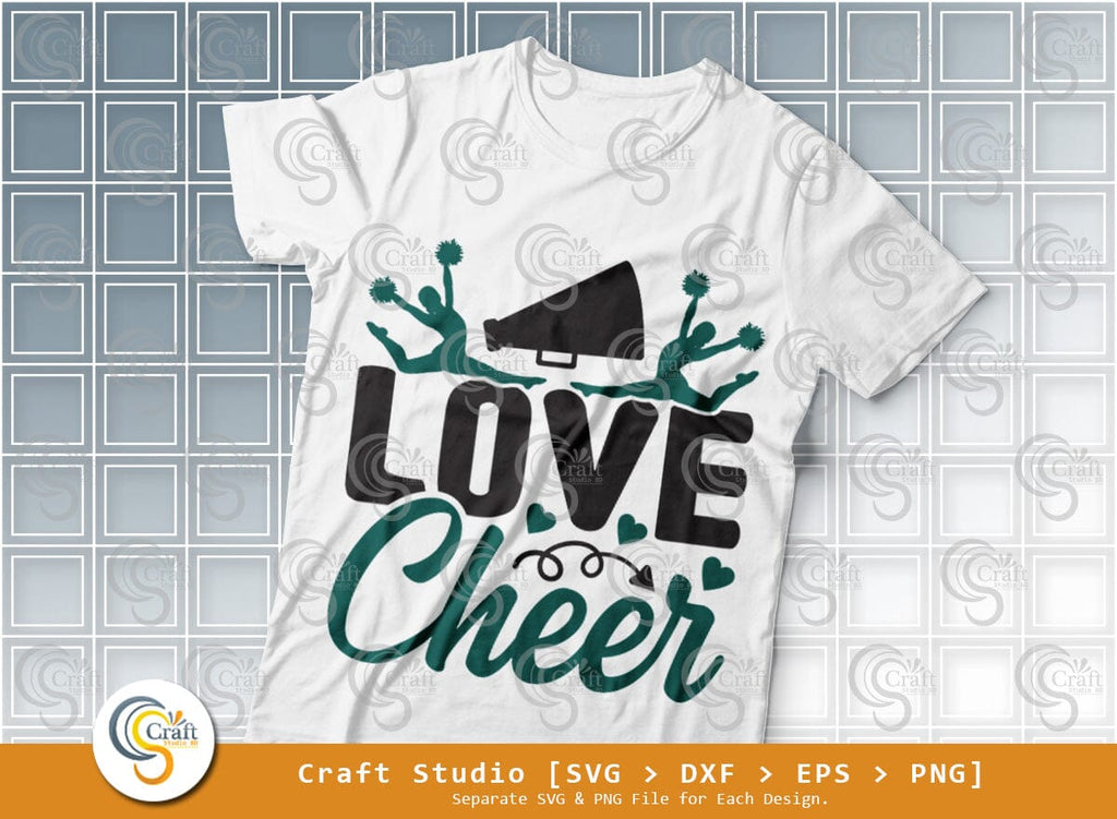 Cheer SVG Bundle, Cheerleading Svg, Cheer Svg, Cheer Life Svg, Cheer ...