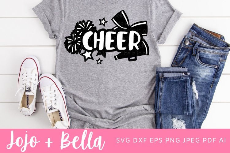 Cheer Svg, Cheerlife SVG, Cheerleading Svg, Megaphone Svg, Cheerleader ...