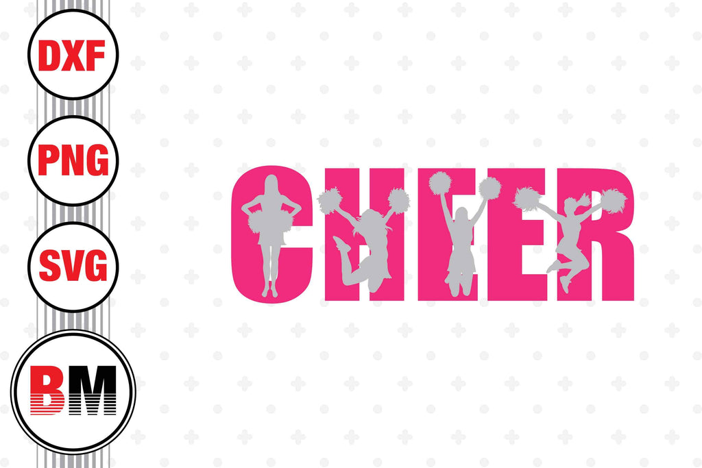 Cheer SVG, PNG, DXF Files - So Fontsy