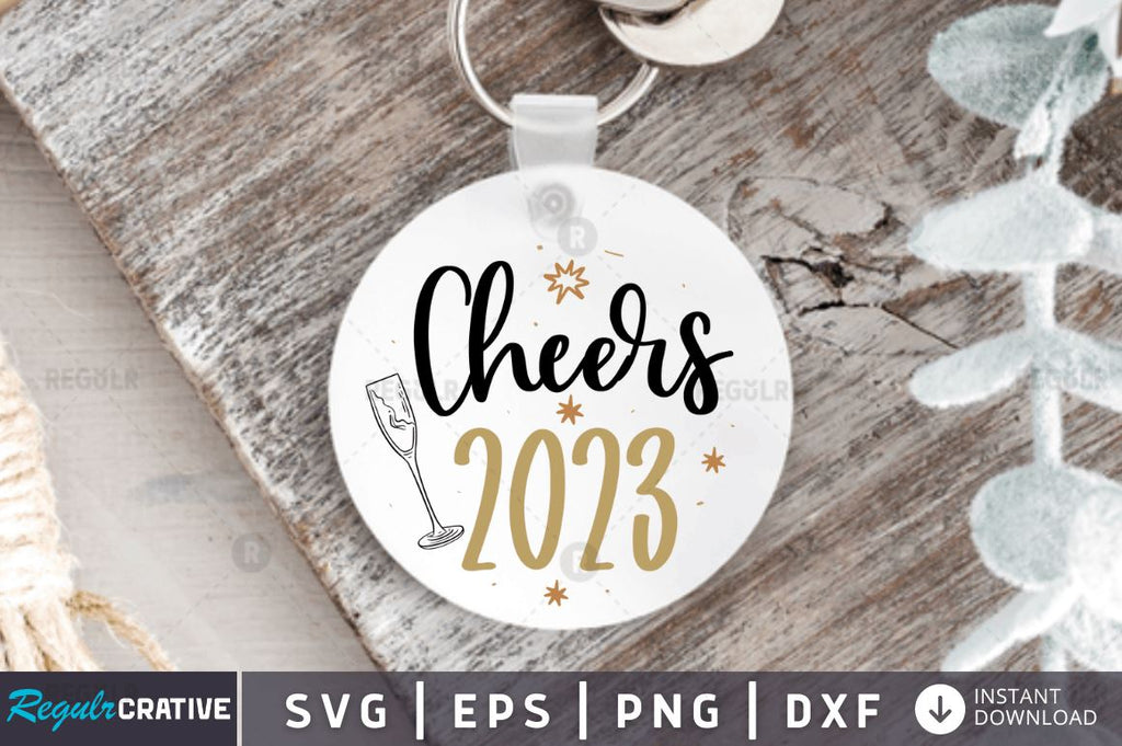 Cheers 2023 SVG - So Fontsy
