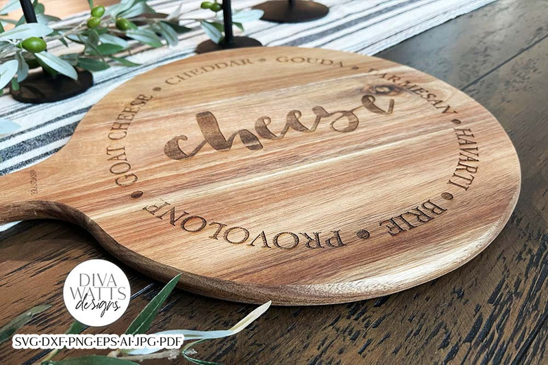 Cheese Board SVG | Charcuterie & Grazing Board Design - So Fontsy
