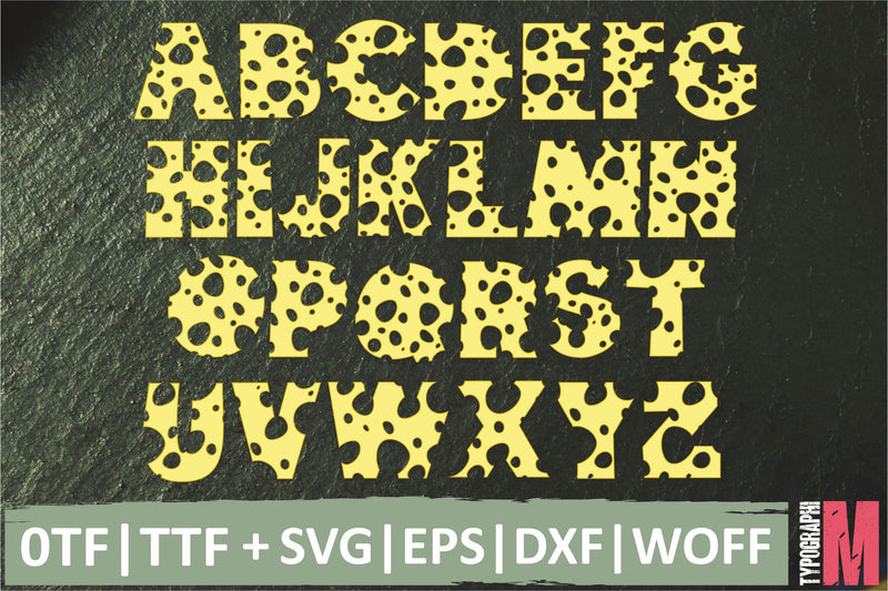 Cheese Font - So Fontsy