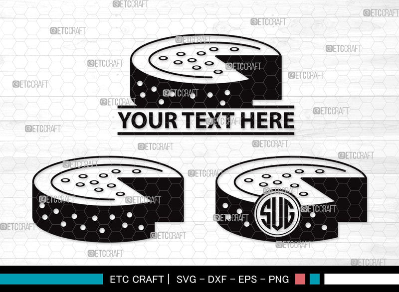 Cheese Monogram SVG Cut File | Cheese Slice Svg | Fast Food Svg ...