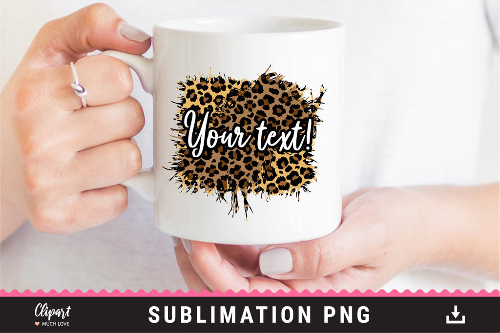 Cheetah print sublimation designs Leopard print PNG sublimation - So Fontsy