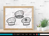 Chef Hat Monogram, Chef Hat Silhouette, Chef Hat SVG, Cook Hat Svg ...
