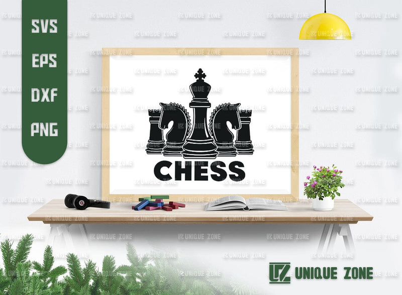 Chess Pieces SVG Bundle, Chess Silhouette, Chess Board Svg, Chess player Svg, Chess Game Svg ...