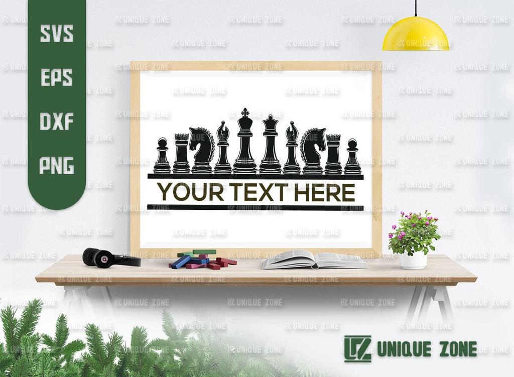 Chess Pieces SVG Bundle, Chess Silhouette, Chess Board Svg, Chess ...