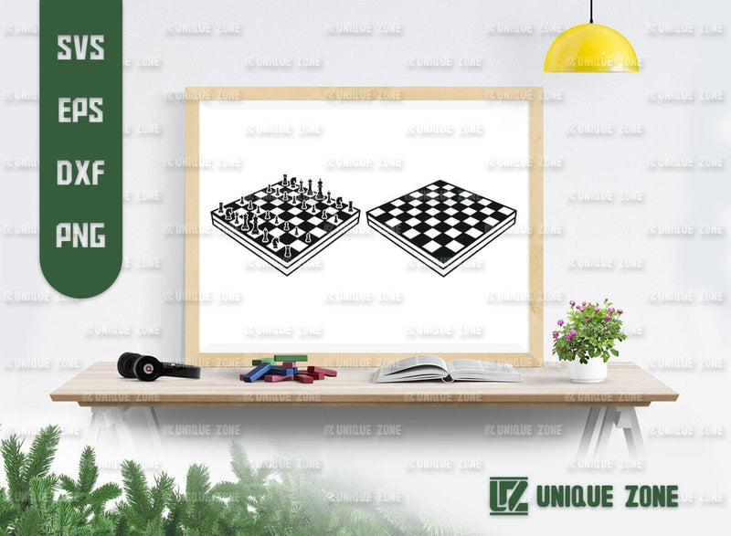 Chess Pieces SVG Bundle, Chess Silhouette, Chess Board Svg, Chess ...