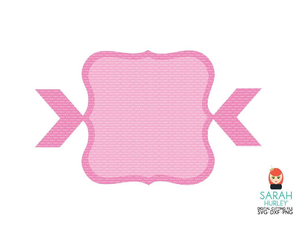 Chevron Fancy Label - So Fontsy