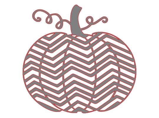 Chevron Pumpkin SVG | Pattern Pumpkin SVG fall svg fall pumpkin svg ...