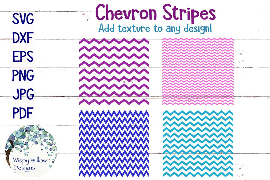 Chevron Stripes SVG Bundle - So Fontsy