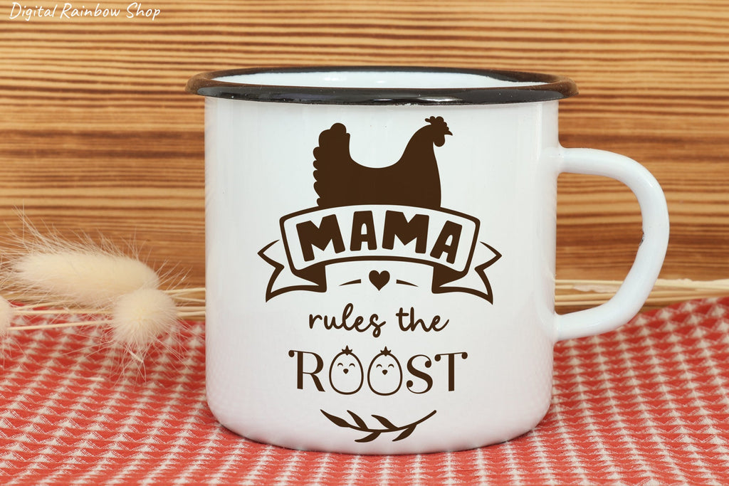 Chicken svg bundle, funny farmhouse quotes - So Fontsy