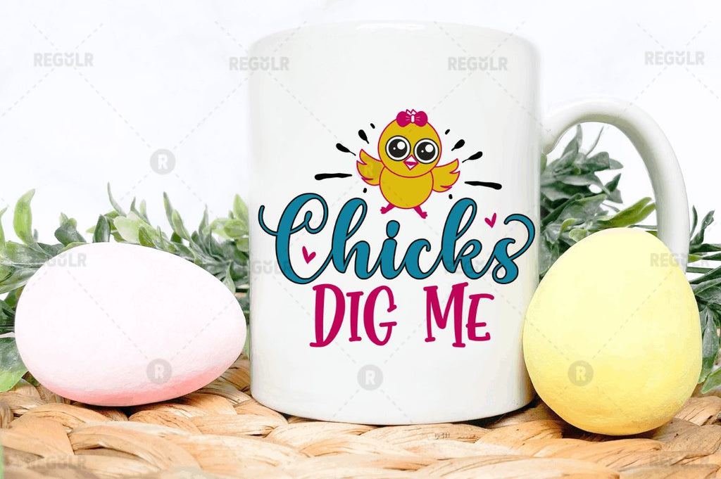 Chicks dig me SVG - So Fontsy