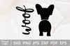 Chihuahua Dog Svg, Dachshund Dog Butt Hook Svg File, Pet Svg, Dog Butt ...
