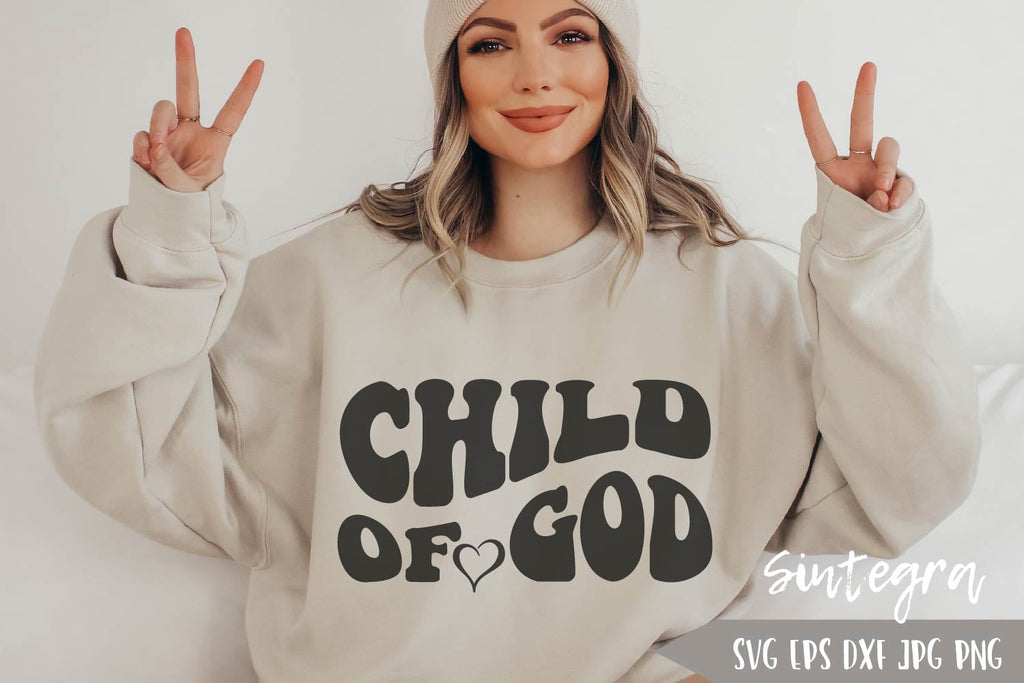 Child Of God SVG File Free For Commercial Use - So Fontsy