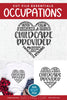 Childcare Provider svg with heart words - So Fontsy