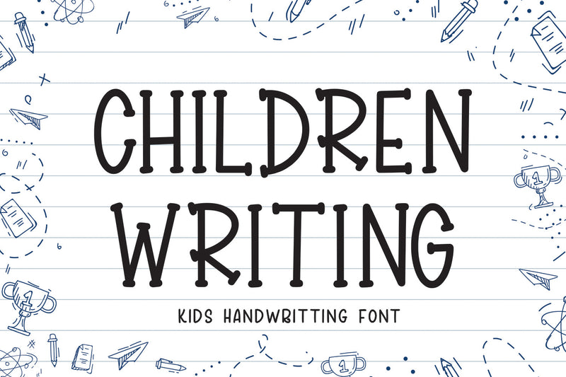 CHILDREN WRITING - So Fontsy