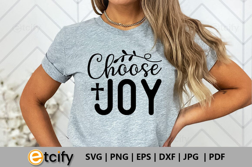 Choose joy SVG - So Fontsy