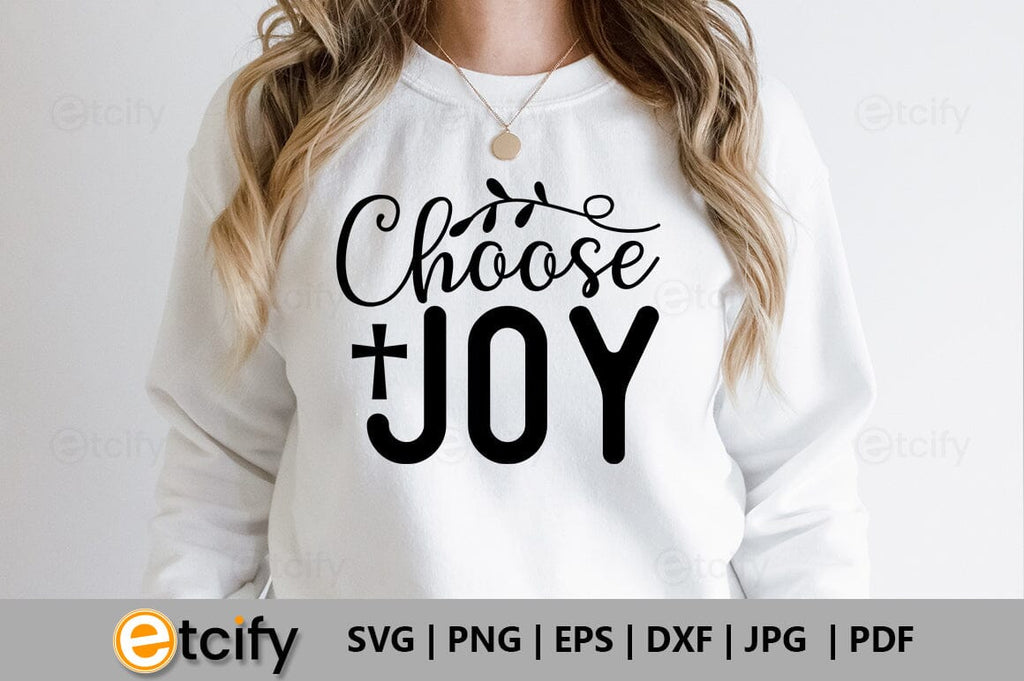 Choose joy SVG - So Fontsy