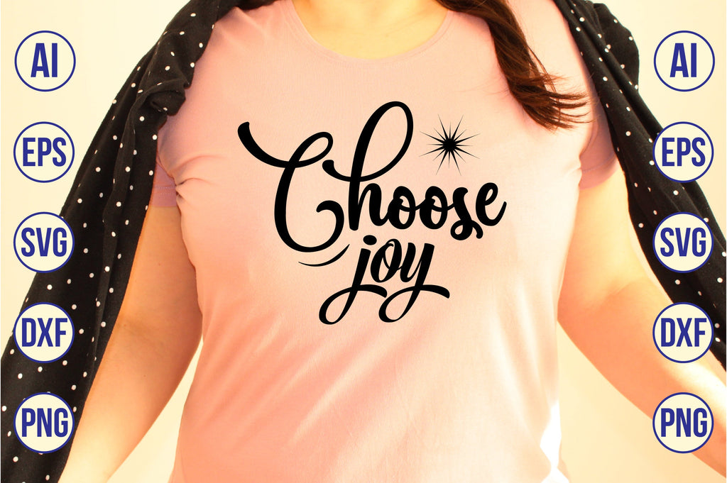 choose joy SVG - So Fontsy