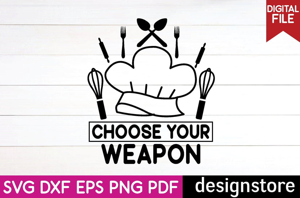 choose your weapon svg - So Fontsy