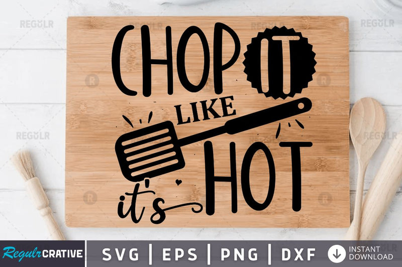 Chop it like it's hot SVG - So Fontsy
