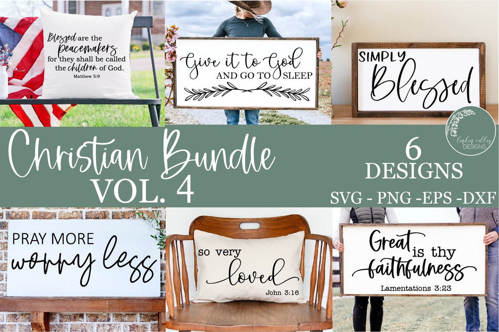 Christian Bundle Vol 4-Scripture Bundle-Religious Bundle - So Fontsy