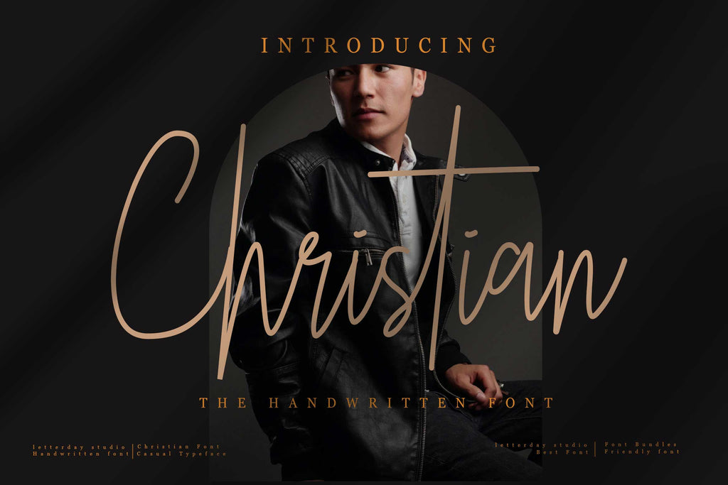 Christian - Handwritten font - So Fontsy