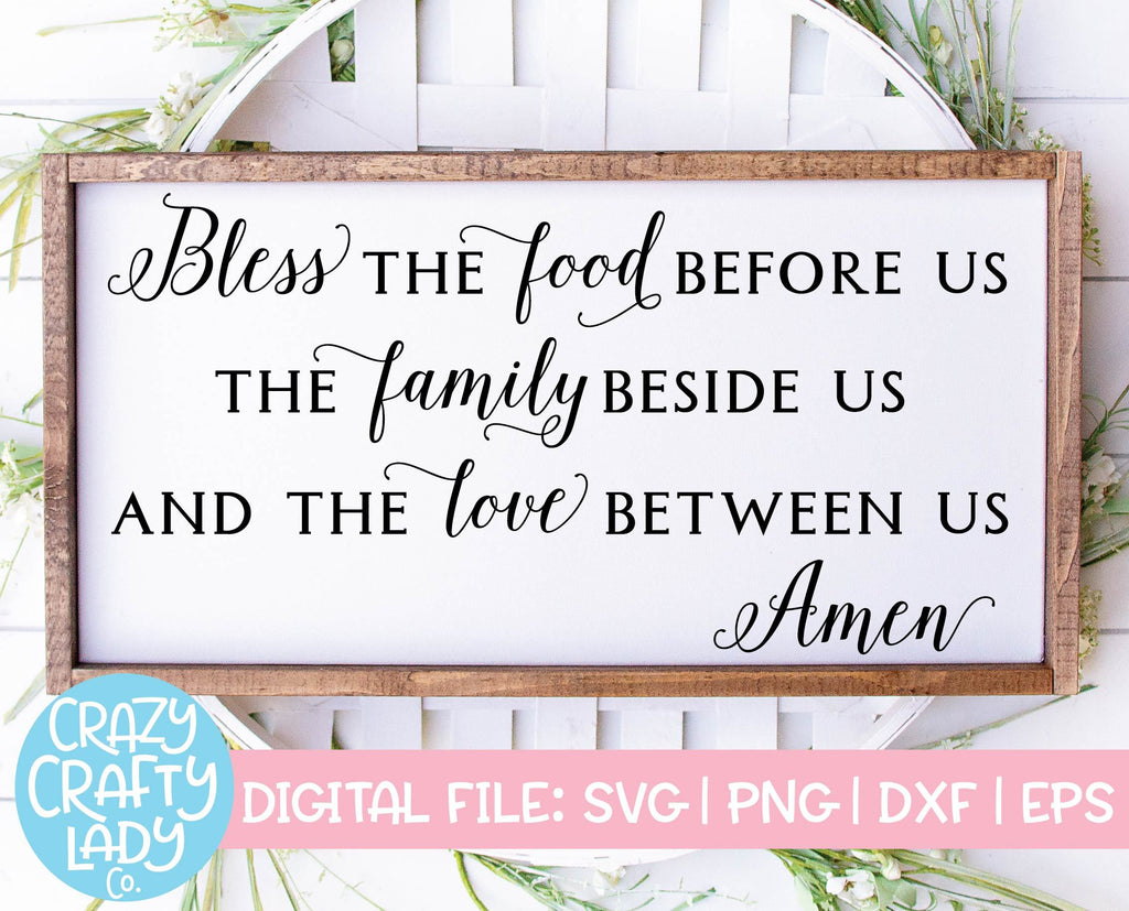Christian Kitchen SVG Cut File Bundle - So Fontsy