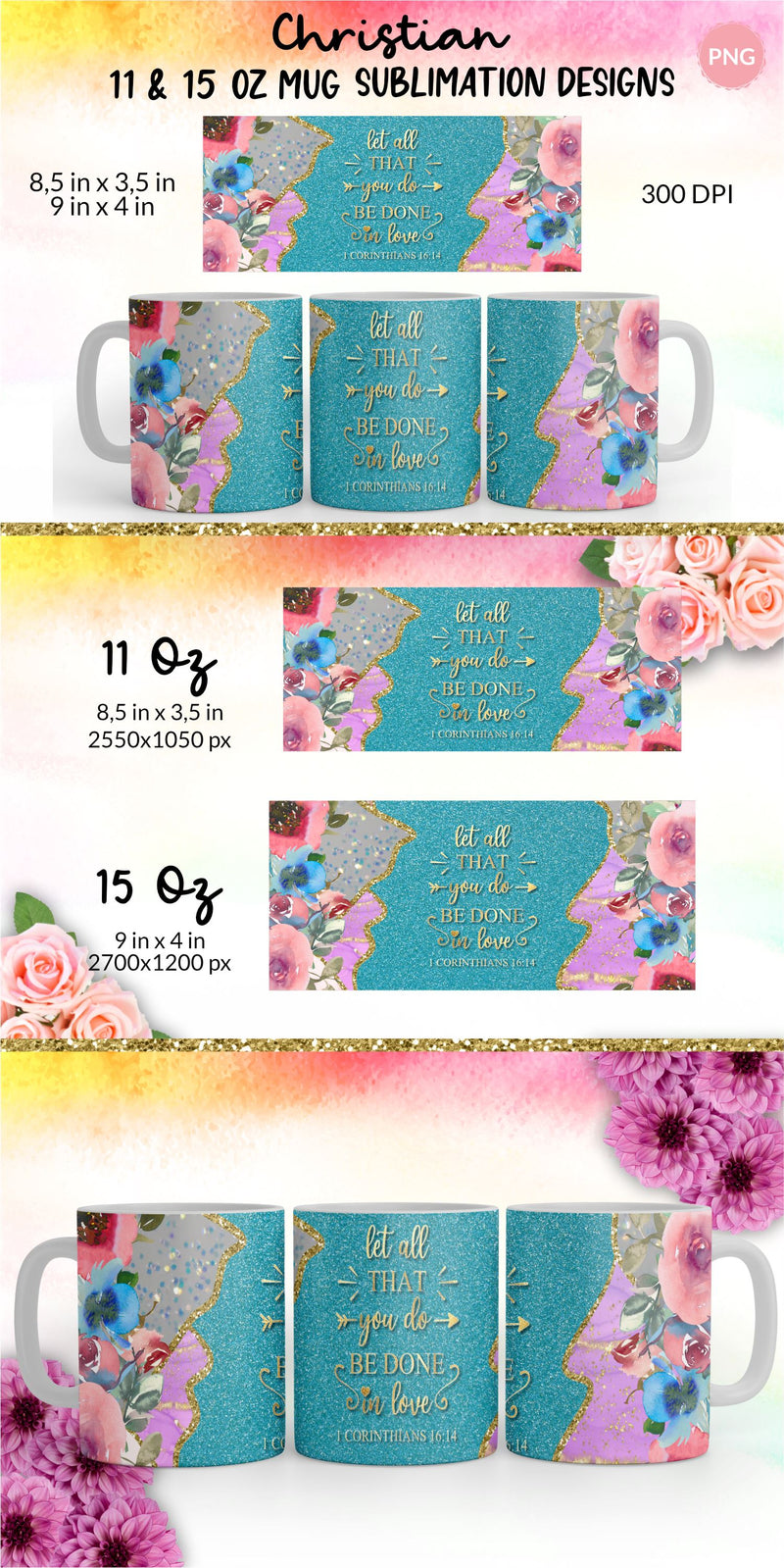 Christian Mug, I Am With You Always, Bible Verse Mug, Inspirational Mug ...