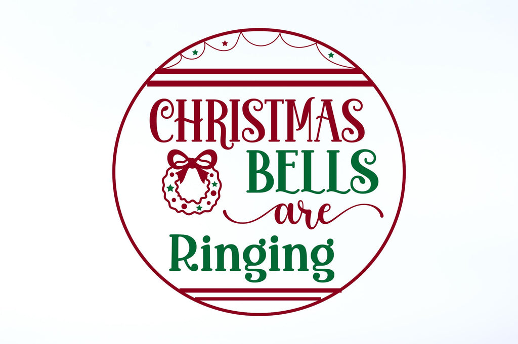 Christmas bells are ringing SVG Design - So Fontsy
